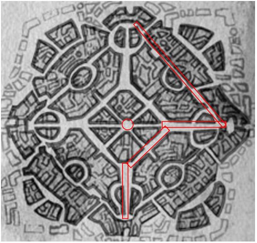 [OB] The map of Thaylen City - Stormlight Archive - 17th Shard, the ...