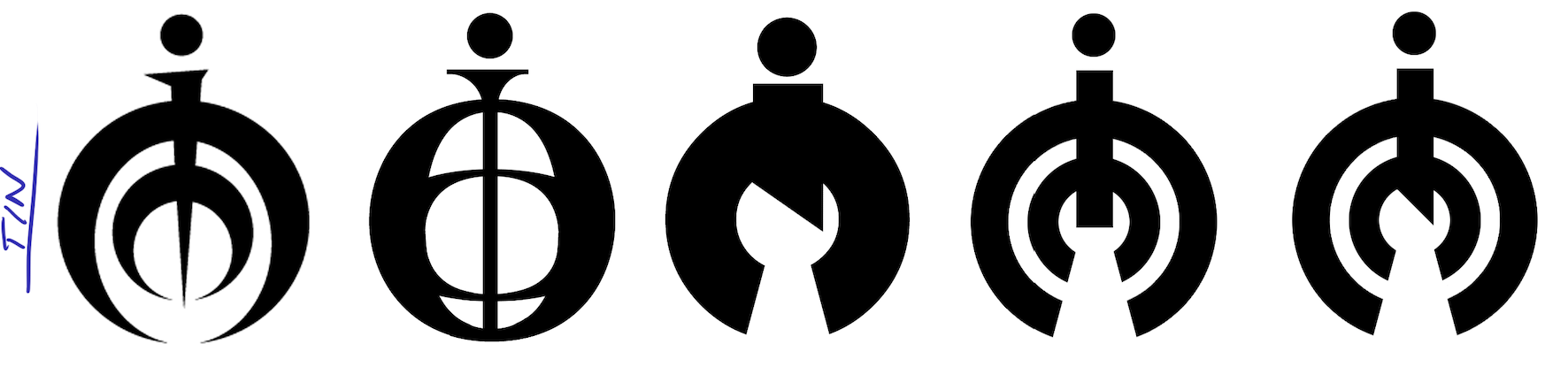 I tried redesigning the Allomantic symbols for the basic metals for ...