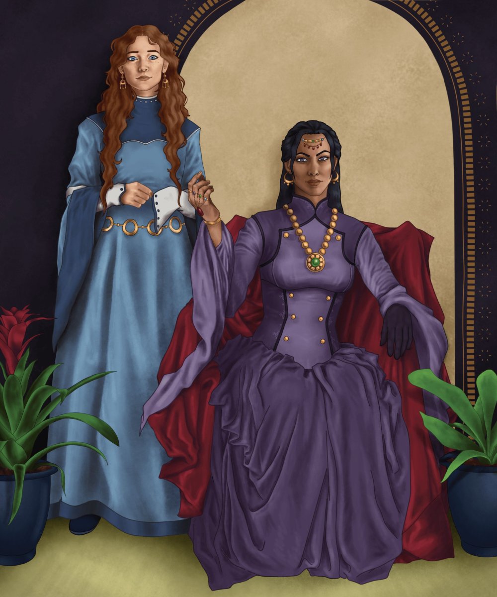 The brightlady and her only ward - Stormlight Archive Art - 17th Shard ...