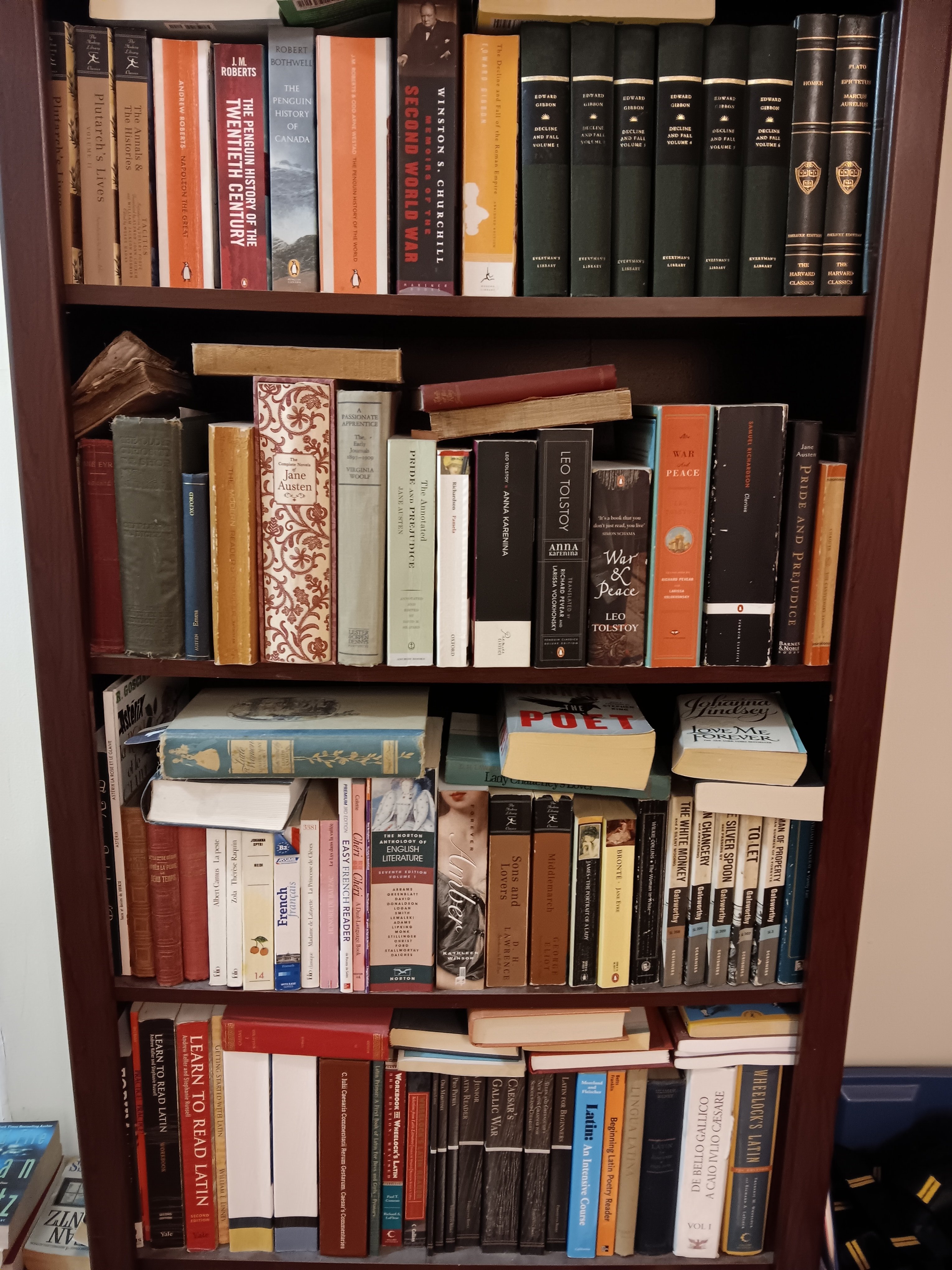 Lover of classics. Just starting to get into fantasy + bookshelf ...